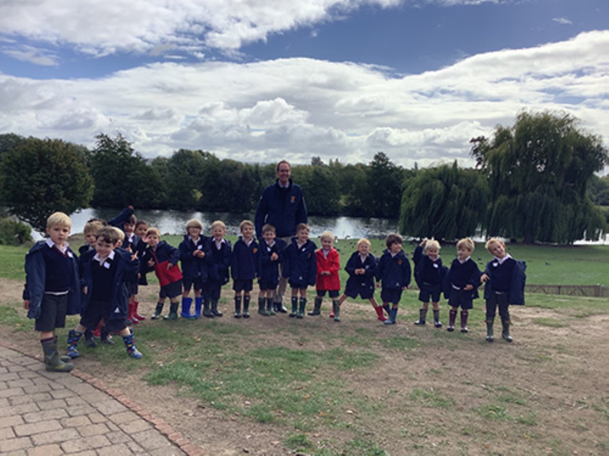 Reception's Village Walk | News | Moulsford Prep School