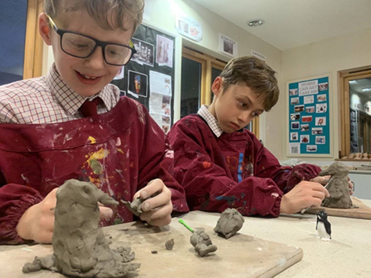 Junior Ceramics | News | Moulsford Prep School