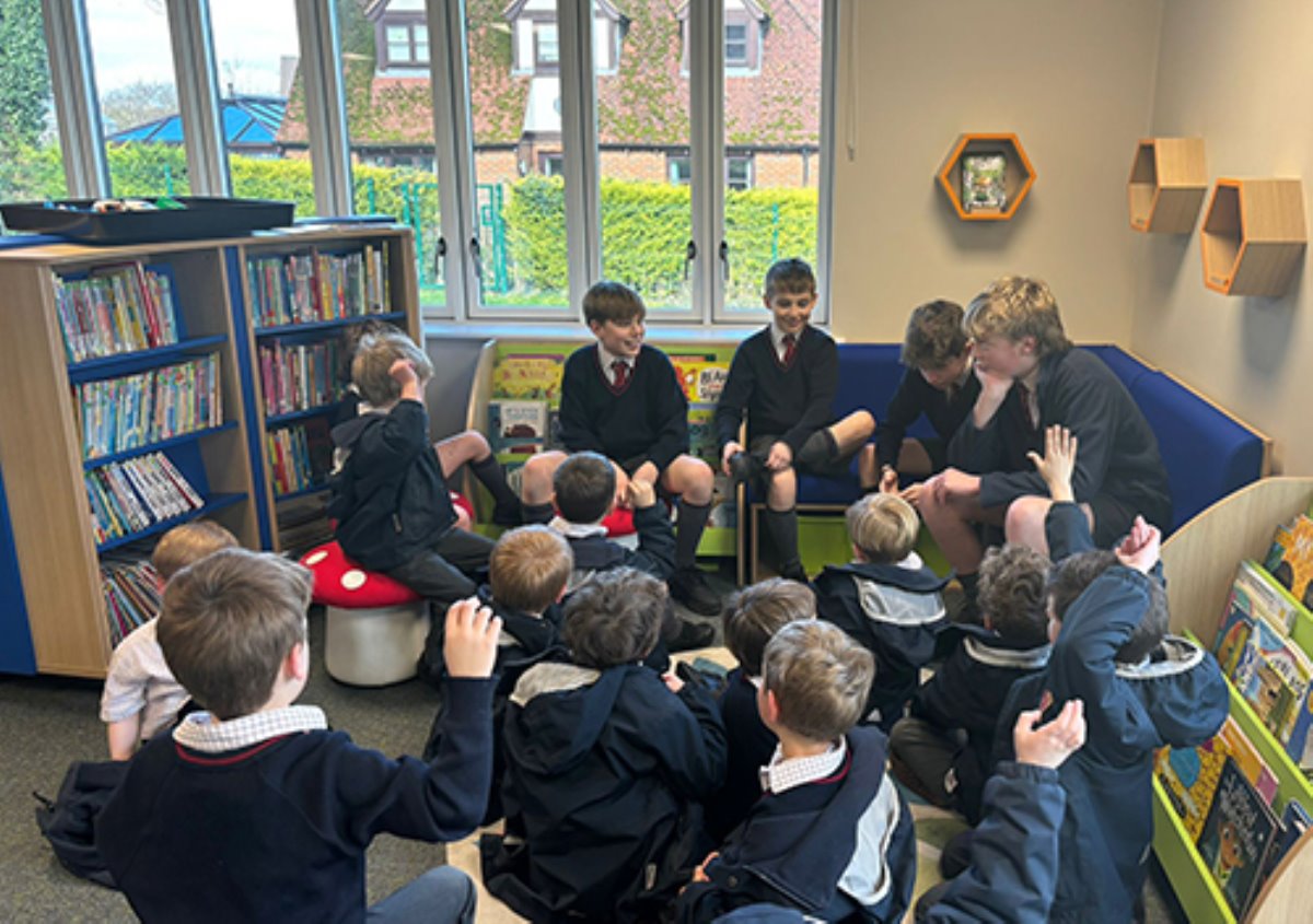 Year 8 and Pre-Prep Collaboration | News | Moulsford Prep School