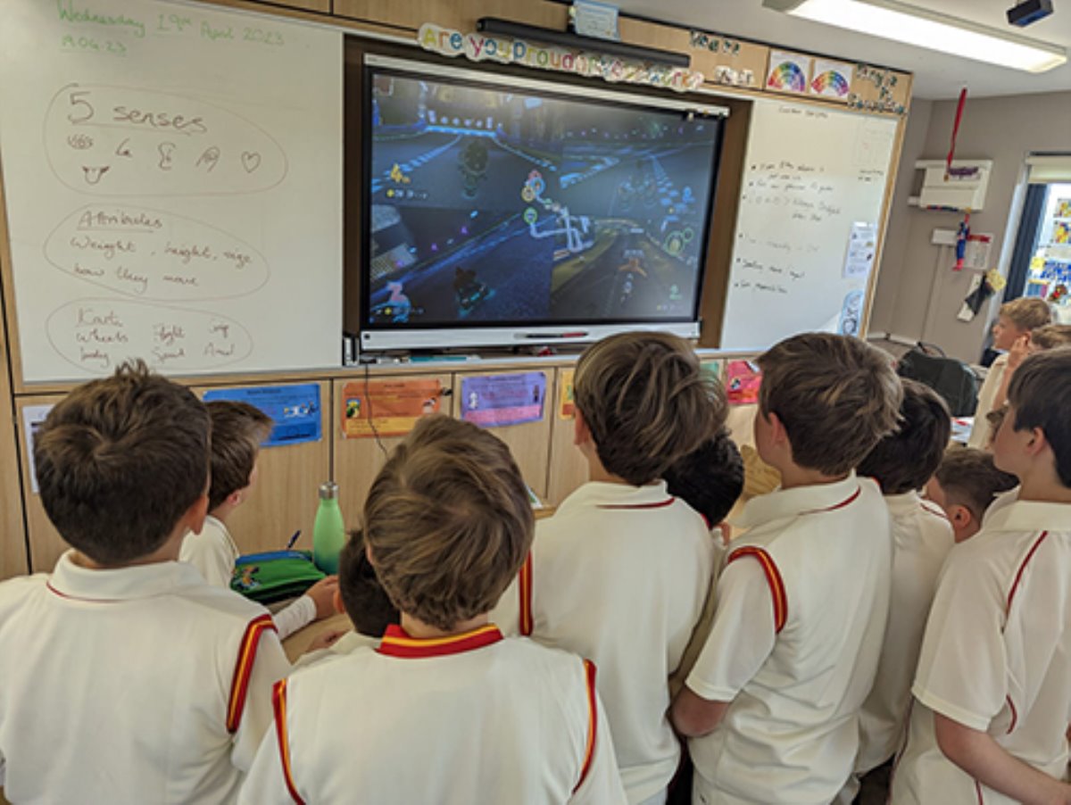 Year 5 Mario Kart Lessons | News | Moulsford Prep School