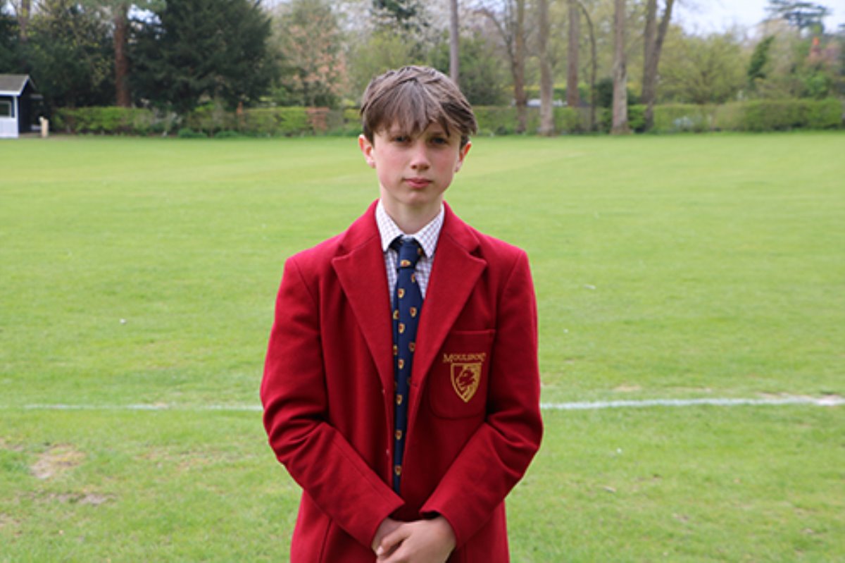 Head Boy – Summer Term 2023 | News | Moulsford Prep School